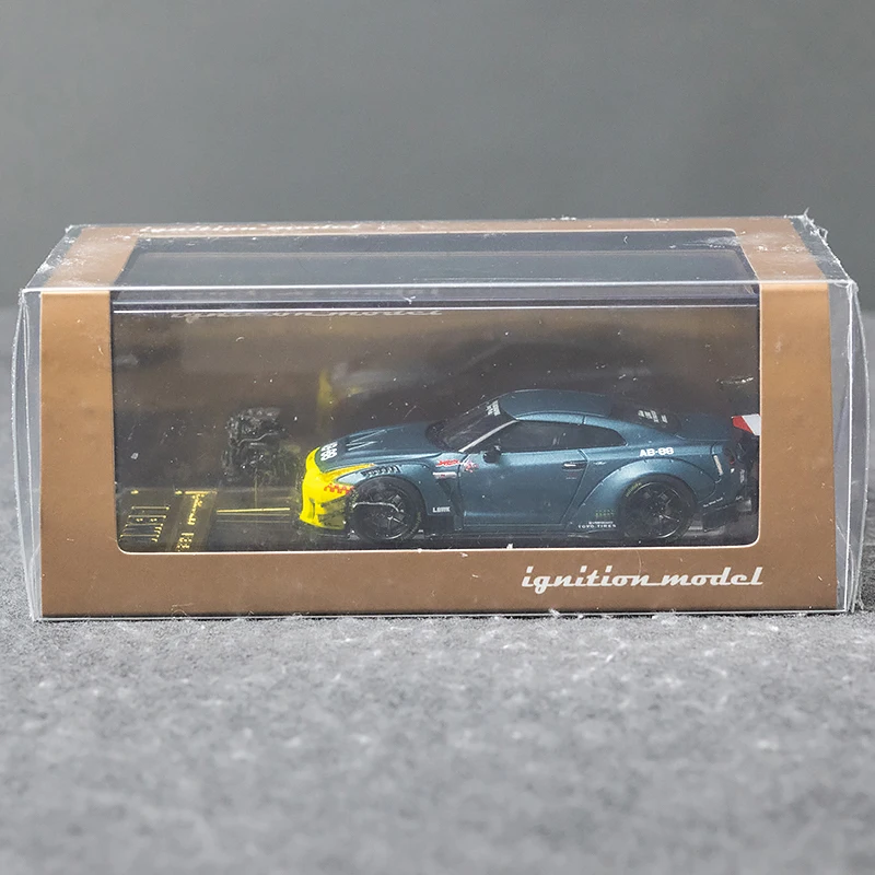 IGNITION MODEL IG 1:64 GT-R R35 tyoe 2 Resin car model - AliExpress 26