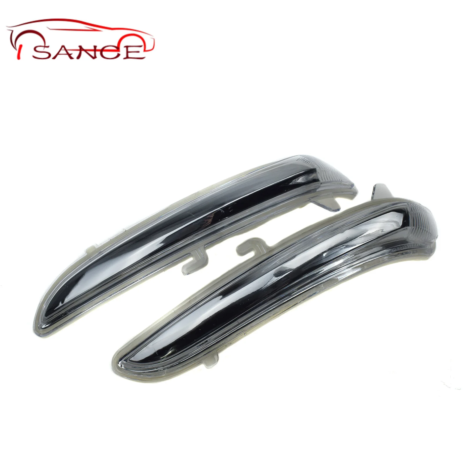Left & Right Side Wing Door Rear Mirror Turn Signal Indicator Light ...