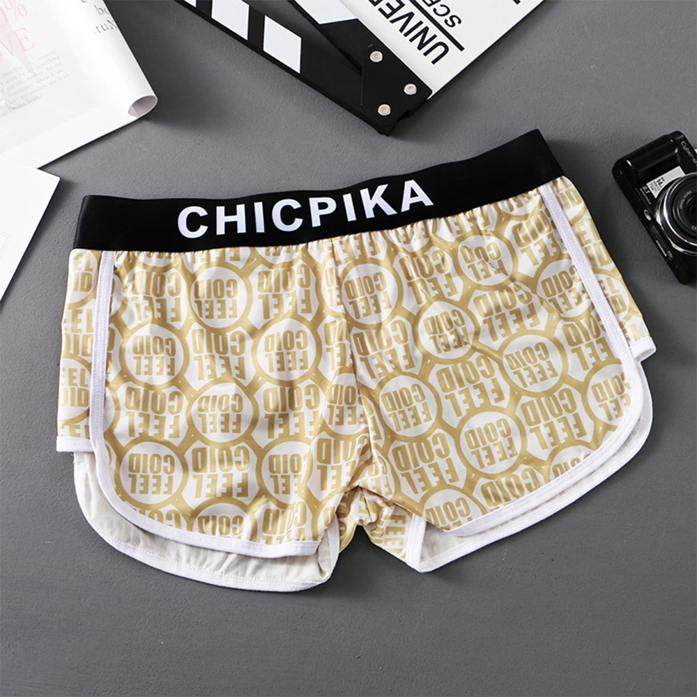 Mens Casual Boxer Shorts Training Mesh Sports Underpants Breathable ...