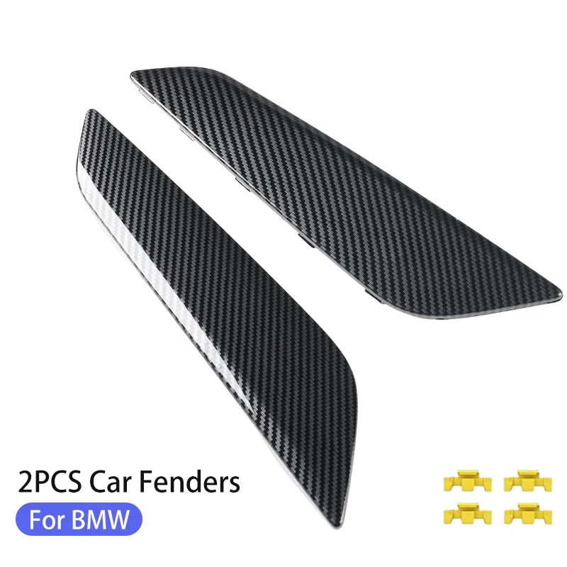 For BMW 5 Series G30 2018-2023 2PCS Car Side Fenders Carbon Fiber Wing ...