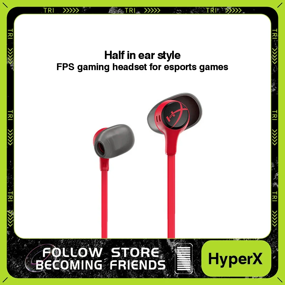 HyperX-Cloud-Earbuds-II-2-Gaming-Earphone-With-Mic-Immersive-Wired-In ...