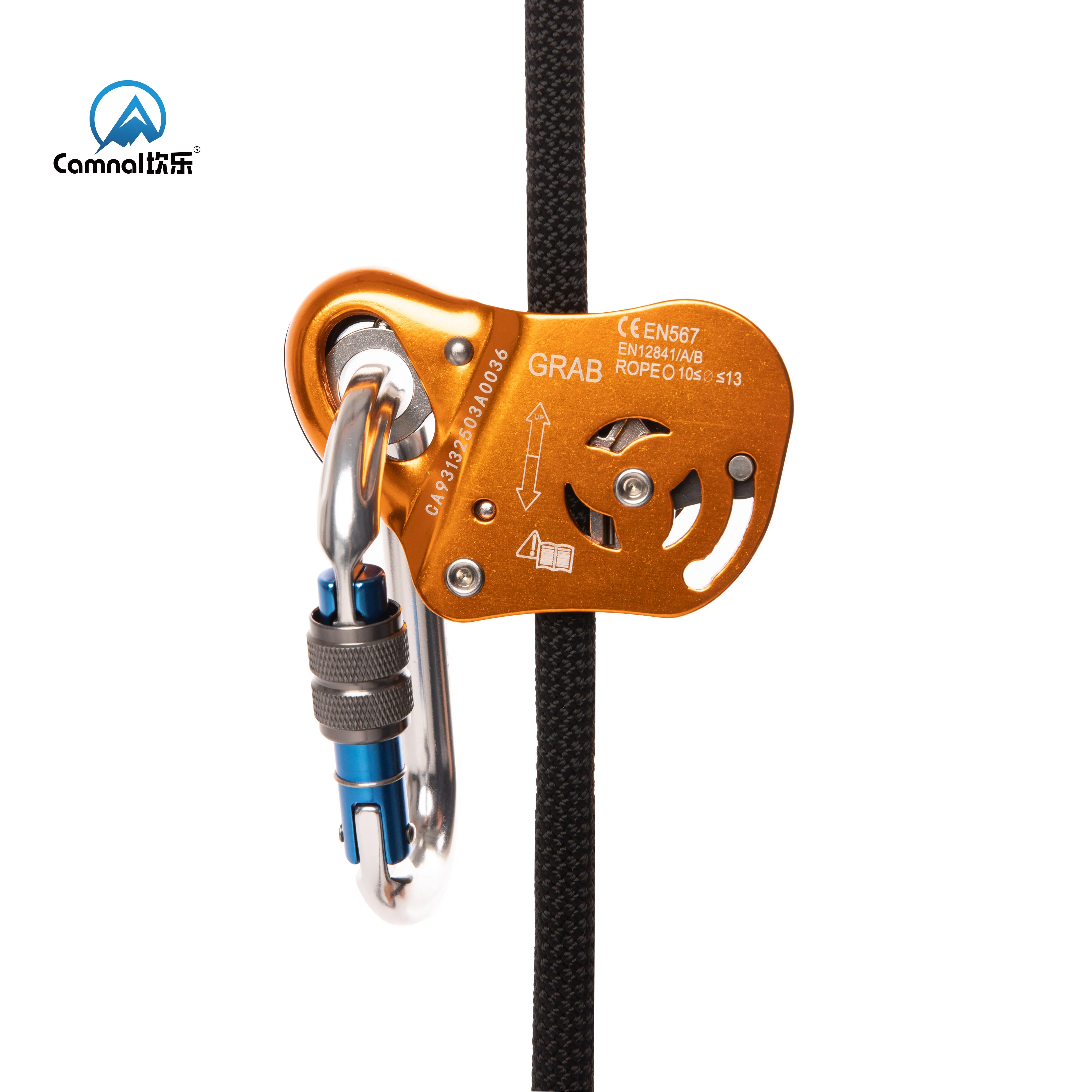 climbing ascending & descent removable safety equipment rope clamp auto ...