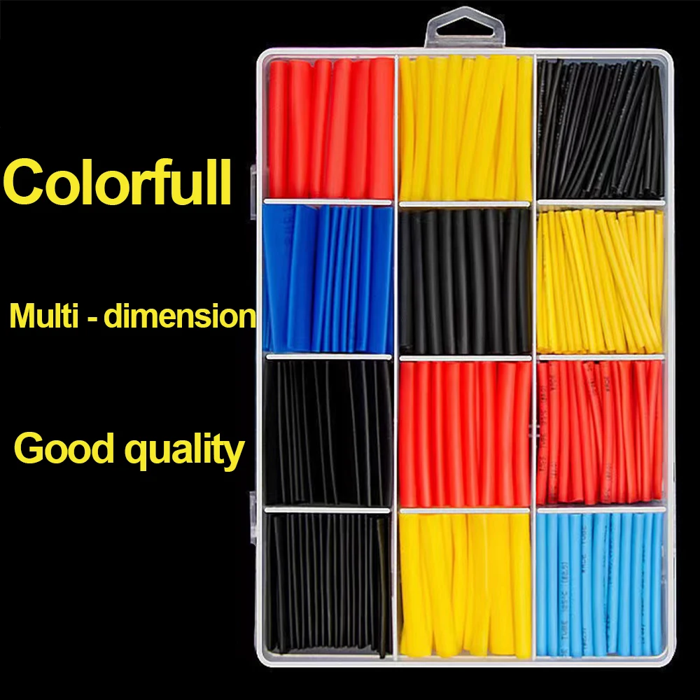 Heat-shrink-Tubing-Heat-Shrink-Tube-Wrapping-Kit-For-Wire-Cable ...