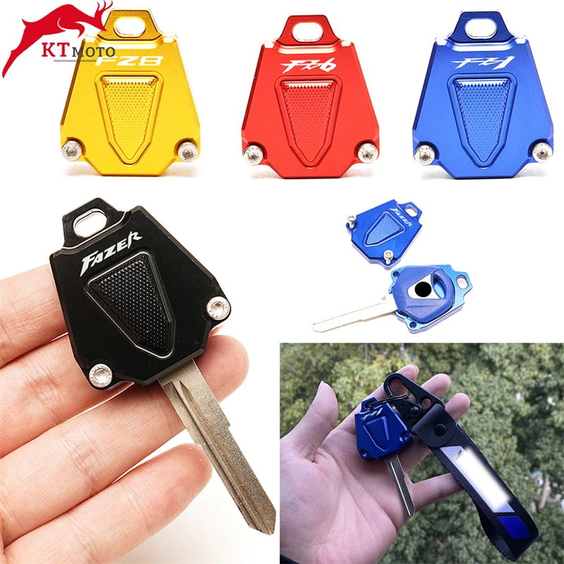 CNC-Key-Shell-Case-Protective-Cover-For-YAMAHA-FZ1-FZ6-FZ8-FAZER-FZ-1 ...