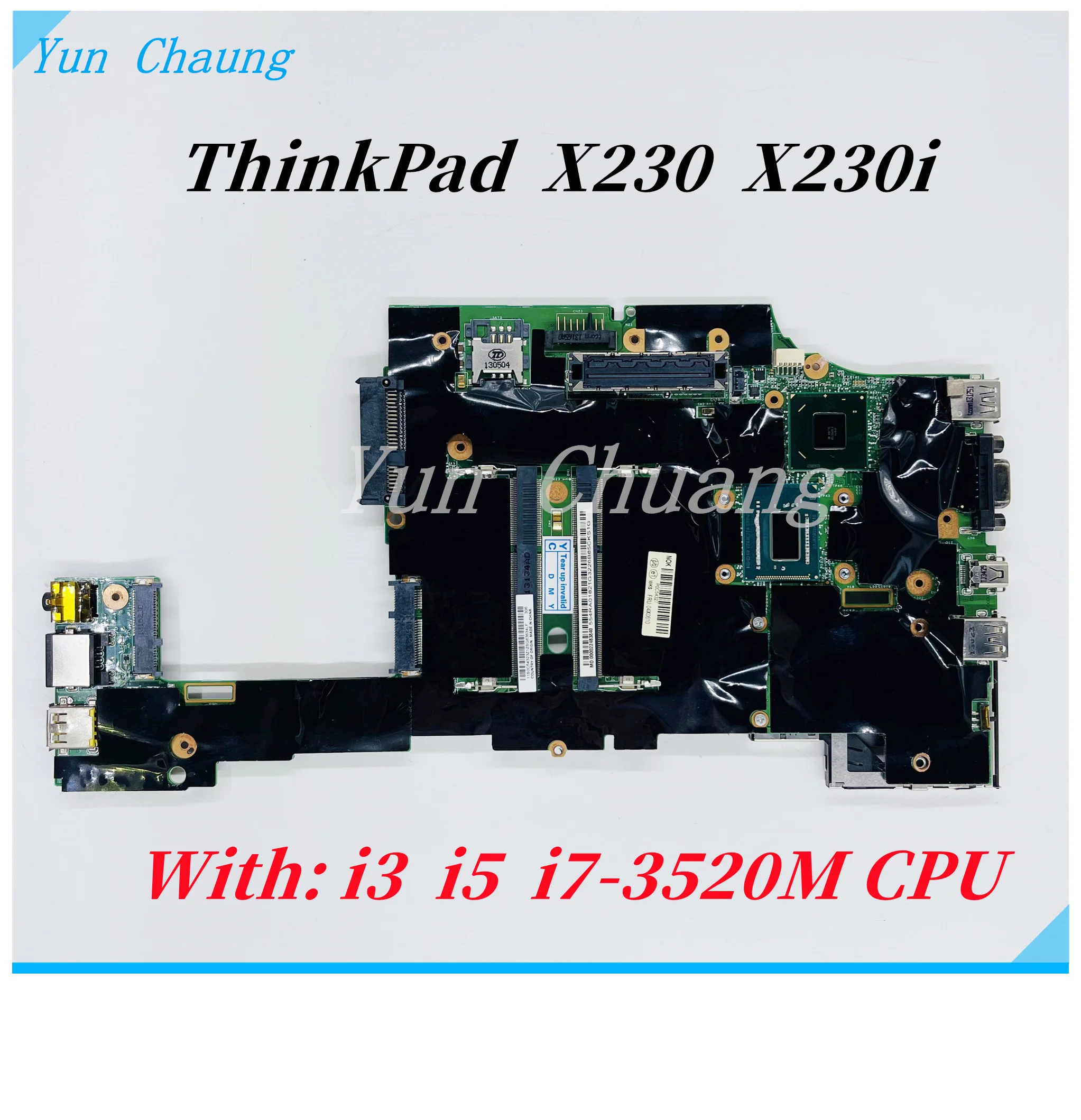 LDB-2 MB 11232-1 Motherboard For Lenovo ThinkPad X230 X230i Laptop ...