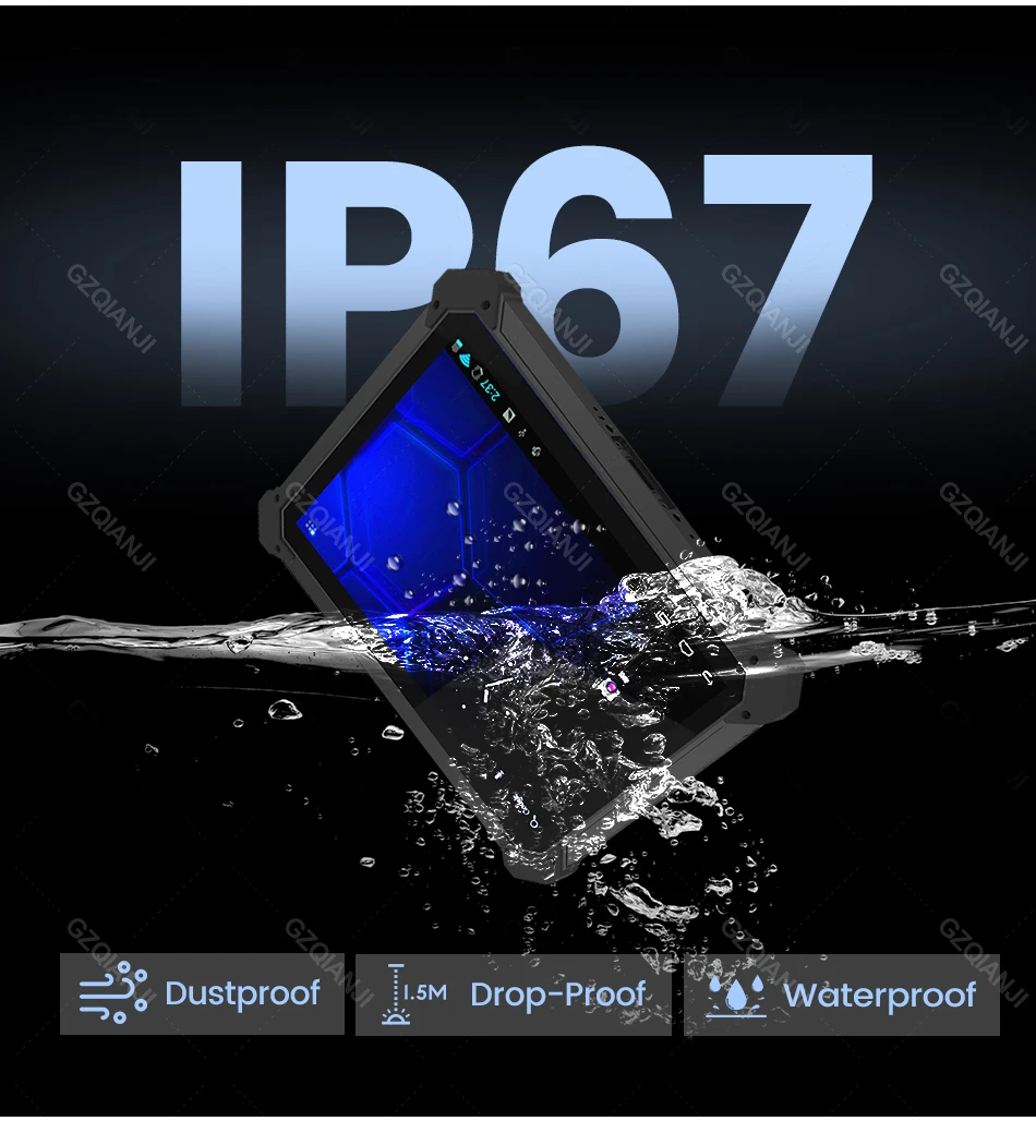 Industrial Rugged Pda Tablet Android 11 With 1d Barcode Scanner Mobile Data Collector Terminal