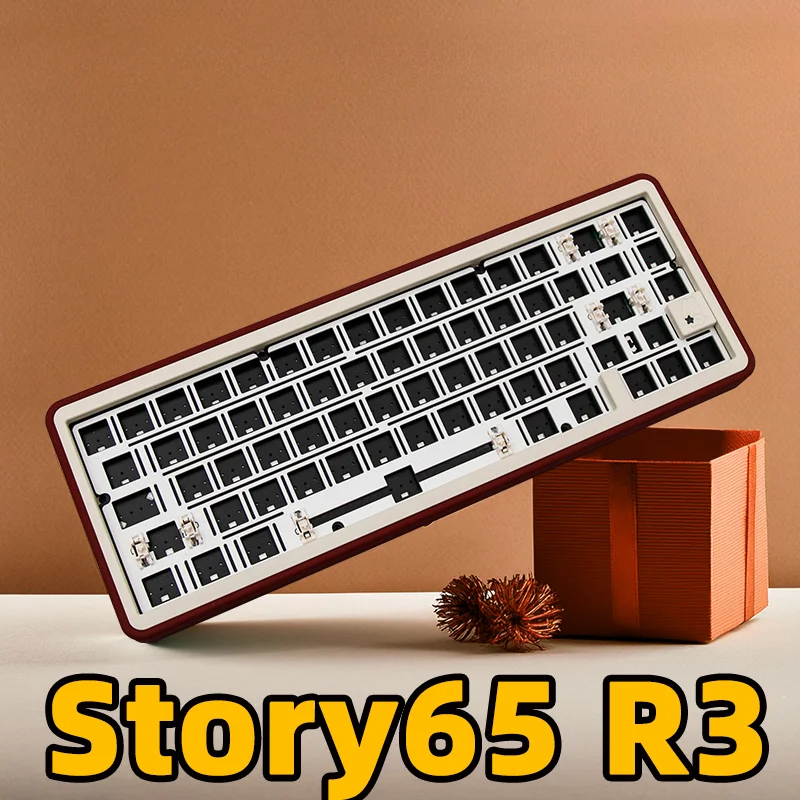 ECHOME-Story65R3-Aluminum-Mechanical-Keyboard-Kit-Wireless-Tri-mode ...