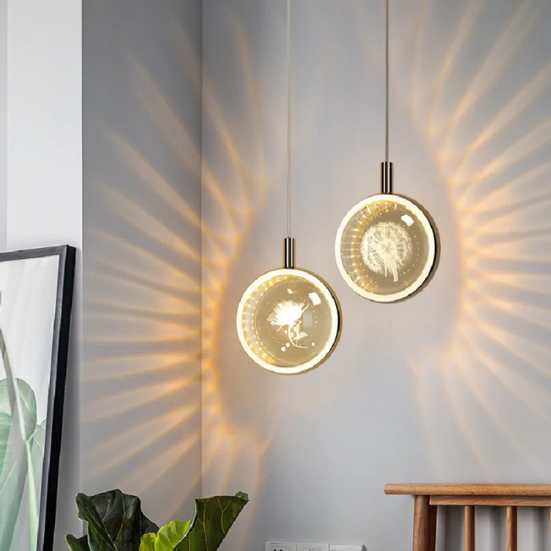 LED-pendant-lamp-Modern-Nordic-Crystal-Living-Room-Aisle-Staircase ...