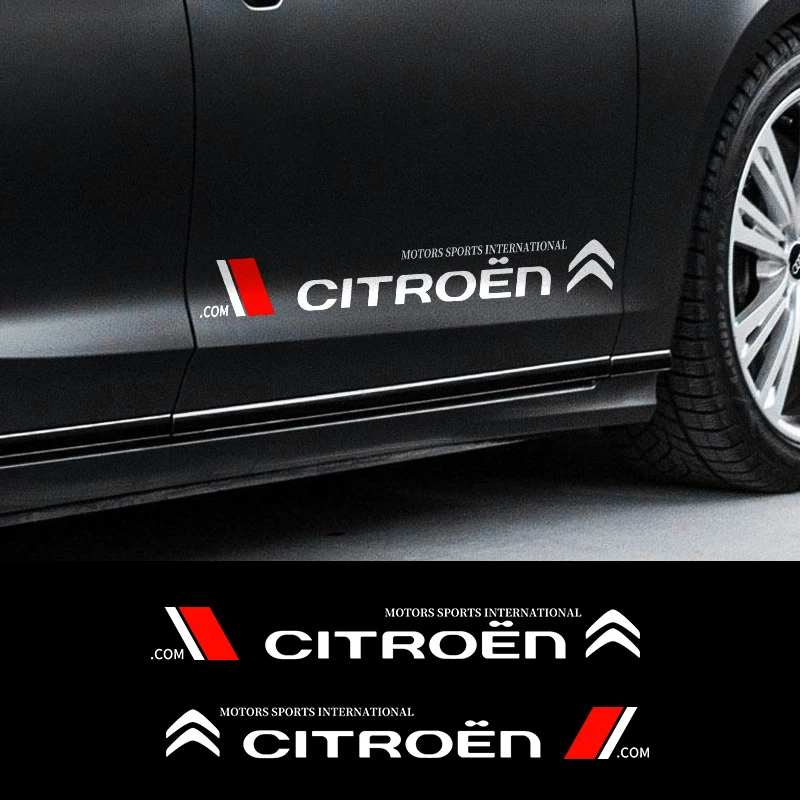 2pcs-Car-Body-Stickers-Vinyl-Film-Decals-Fashion-Logo-Car-Stlying-For ...