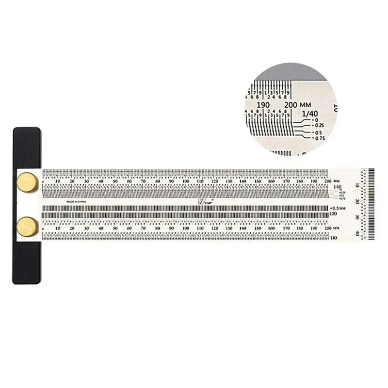 Ruler-Tool-Carpenter-High-precision-Line-Ruler-Scribing-Stainless-Gauge ...