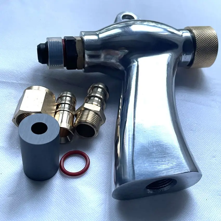 JL Air Sandblaster Gun with 1 Piece Boron Carbide Basting Nozzle For ...