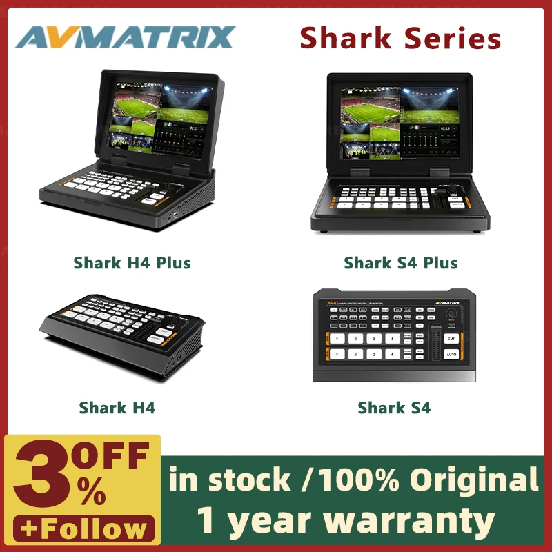 AVMATRIX-4-Channel-SDI-HD-Shark-H4-Shark-H4-Plus-Shark-S4-Shark-S4-Plus ...
