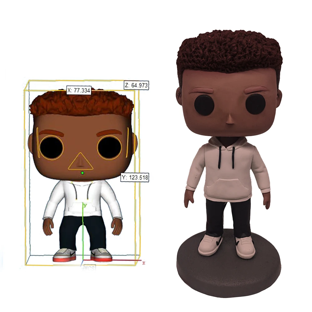 Personalized Custom Funko pop Bobblehead Figurines polymer clay ...
