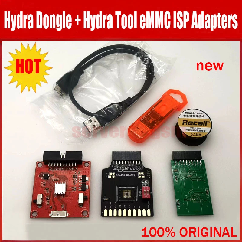 2022 Original New Version Hydra Dongle And Hydra Emmc Isp Adapters Tool ...