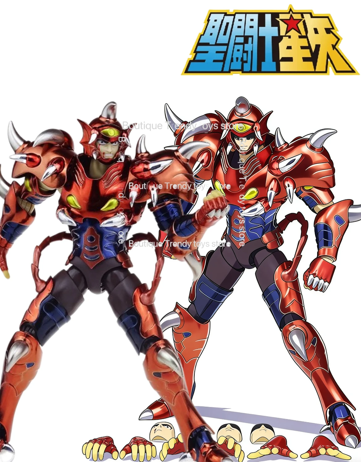 MST Saint Seiya Myth Cloth EX Cyclops Gigant Hades Specters Knights of ...