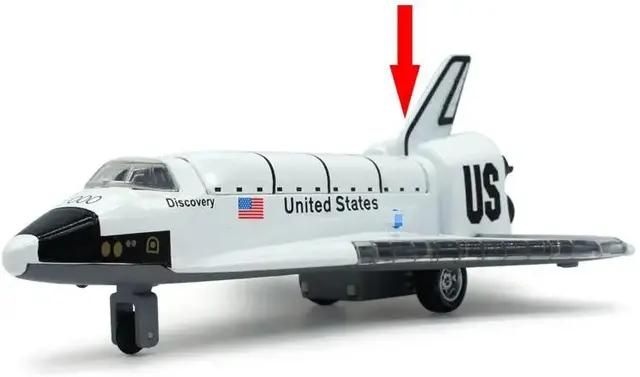 Modelo De Transbordador Espacial Rc