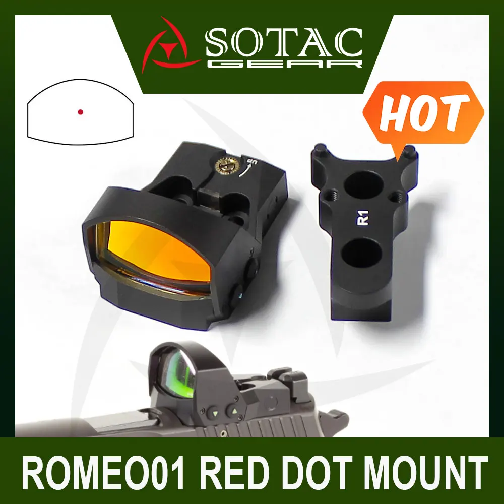 SOTAC-Tactical-ROMEO1-3MOA-Mini-Red-Dot-Sight-Adjustment-zero-with-for ...