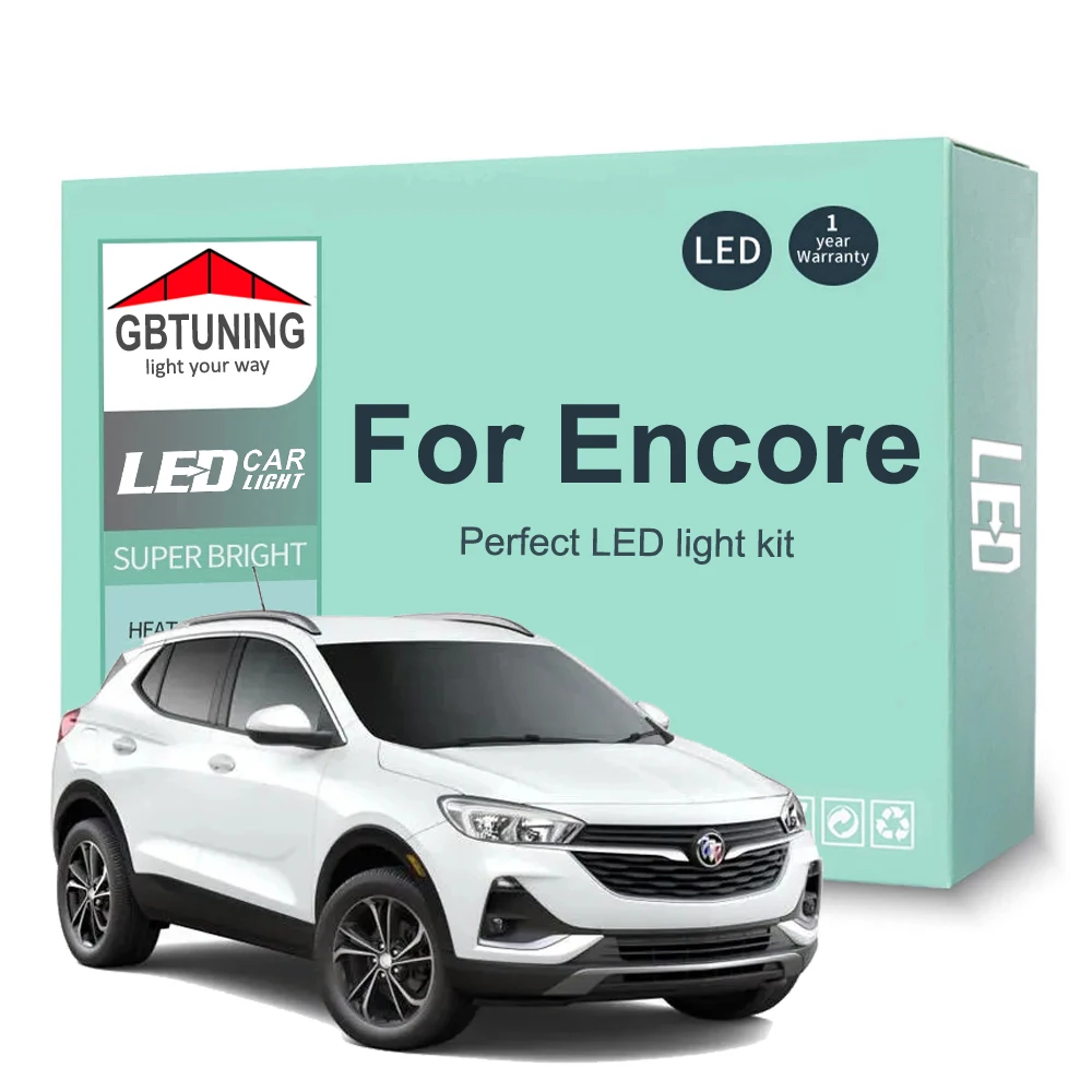 12Pcs Car Accessories For Buick Encore 2016 2017 2018 2019 2020 Canbus ...