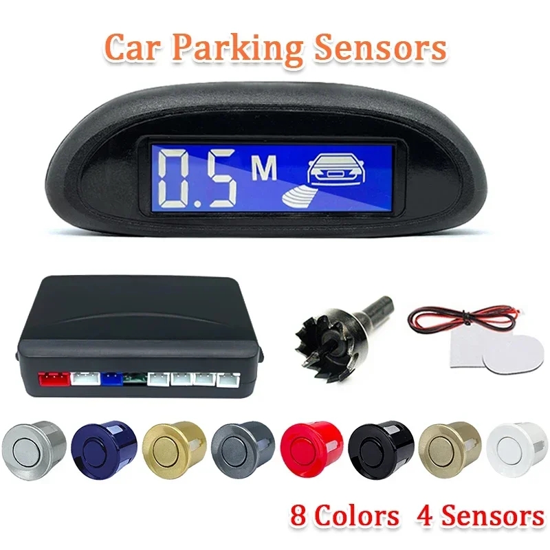 Car-Parking-Sensors-Reversing-Radar-Detection-System-Automatic ...