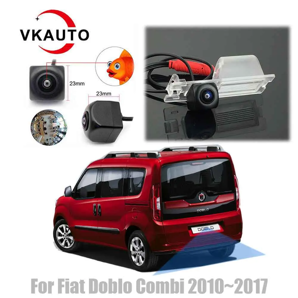 VKAUTO-Fish-Eye-Rear-View-Camera-For-Fiat-Doblo-Combi-EV-2010-2017-CCD ...