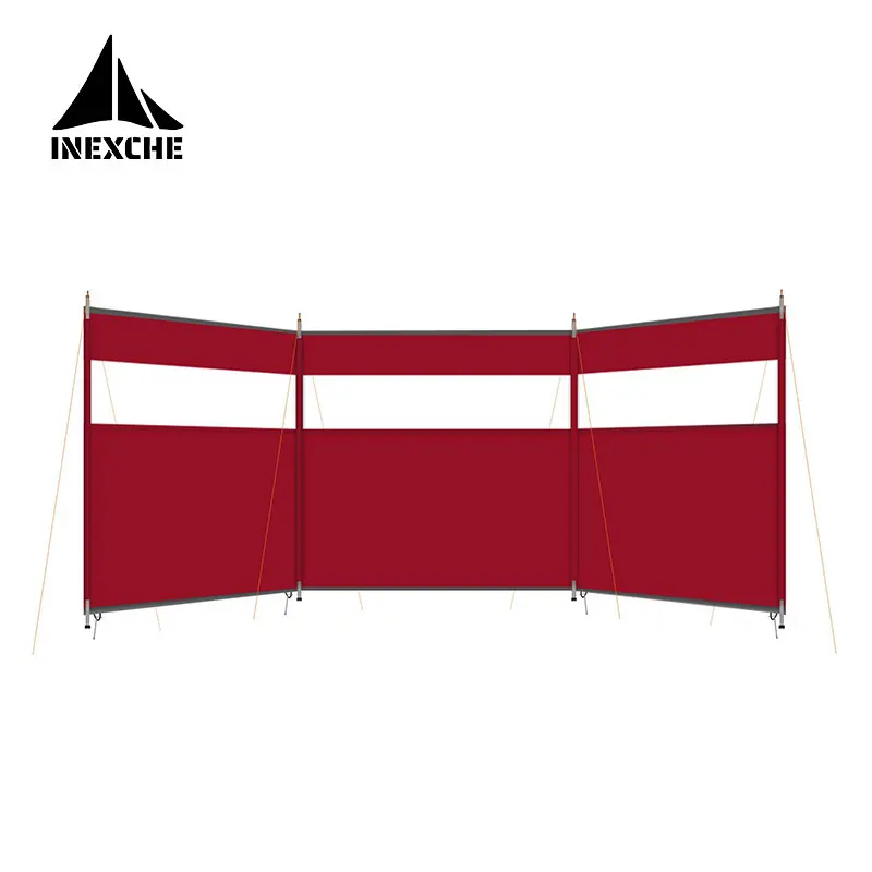 Outdoor Camping Large Windscreen Barbecue Picnic Bonfire Wind Deflector ...