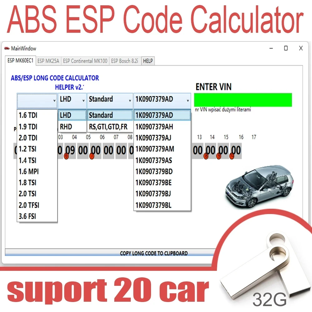 2022-hot-sell-for-VW-ABS-ESP-Long-Code-Calculator-Helper-MK60EC1-ABS ...