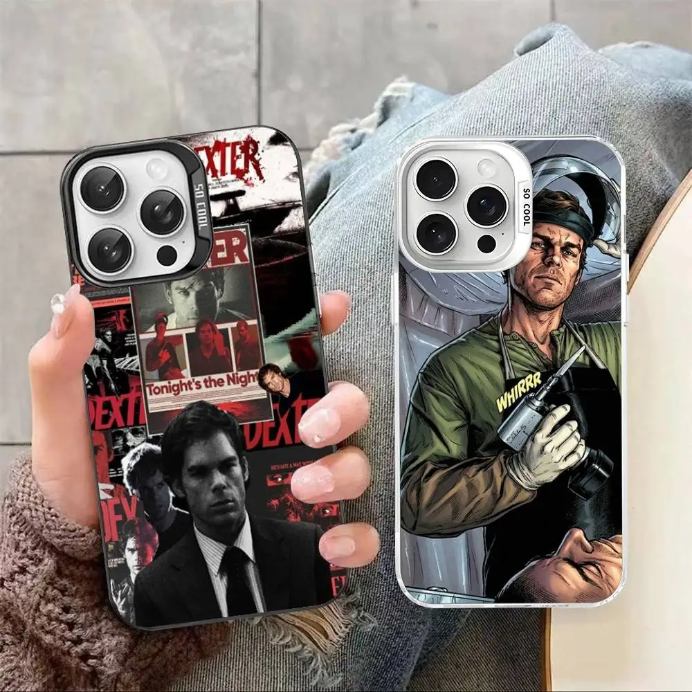 Crime TV D-Dexter For IPhone 17 16 15 14 13 12 11 Pro Max Plus Matte ...