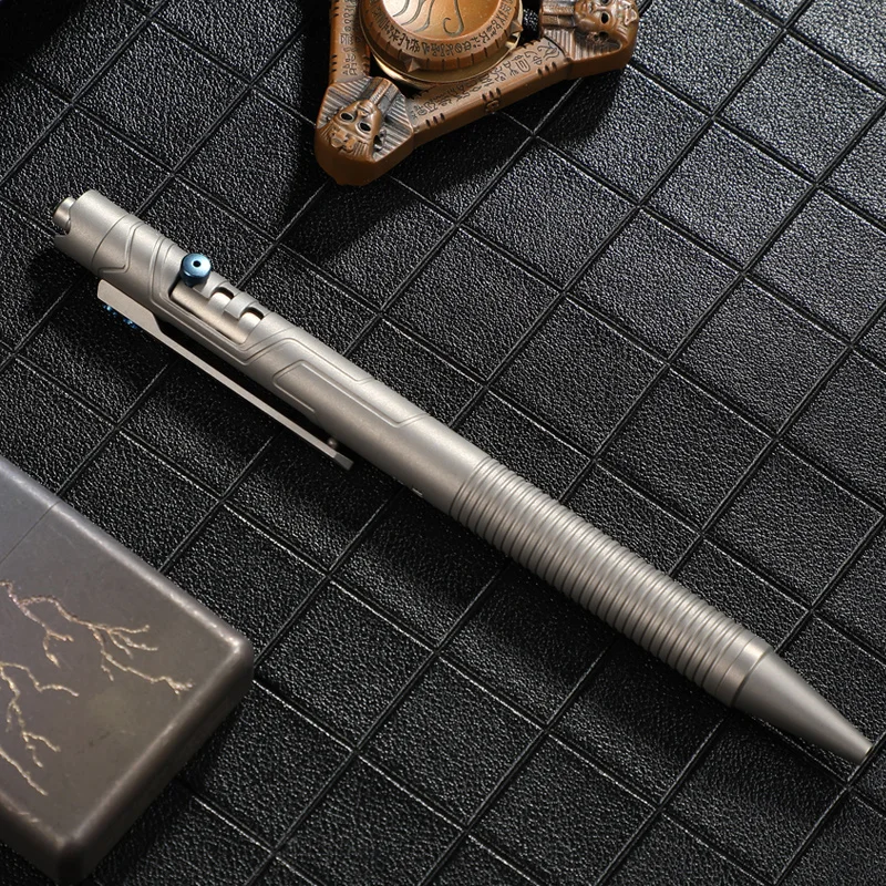 EDC Titanium Alloy Tactical Pen With Collection Writing Multi ...