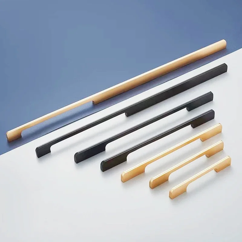 Long-Cabinet-Handles-Black-Golden-800mm-1m-Wardrobe-Handles-Aluminium ...