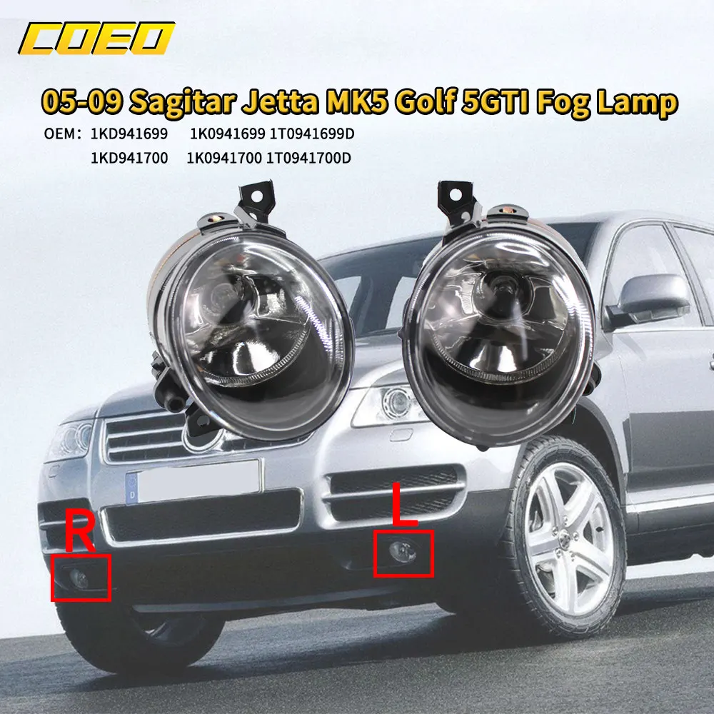 Auto-Front-Bumper-Fog-Light-Lamp-Assembly-For-VW-Sagitar-Jetta-Golf-5 ...