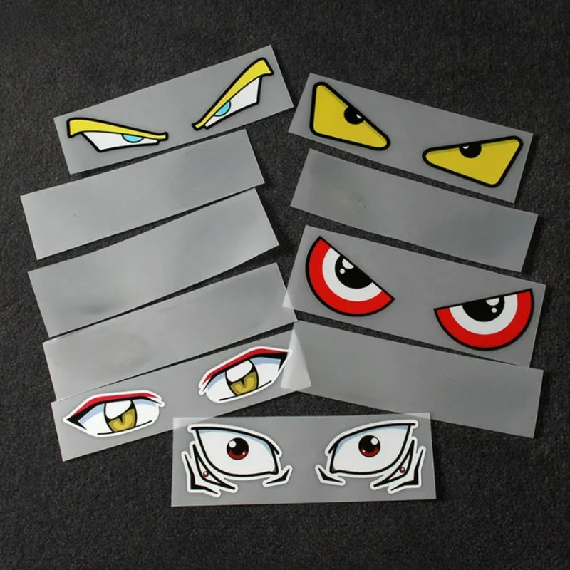 Eye-Reflective-Sticker-Universal-Motorcycle-Body-Helmet-Windshield ...