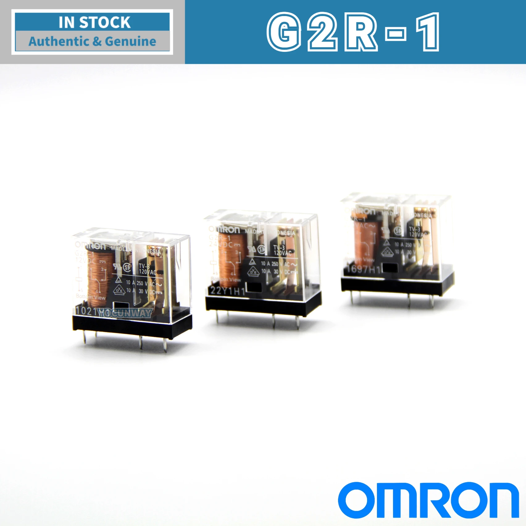 New-Authentic-Original-Japan-OMRON-PCB-Power-Relay-G2R-1-1A-E-1-E-12VDC ...