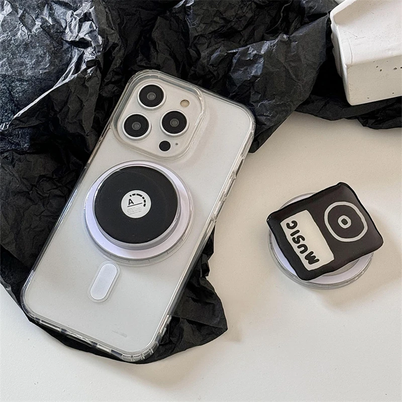 Funny Cute Walkman For Magsafe Magnetic Phone Griptok Grip Tok Stand ...