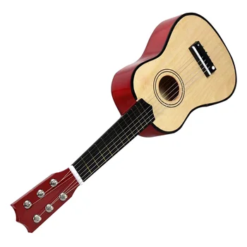 21 inch Portable Mini Guitar 6 Strings Ukulele Kids Beginners Learning ...