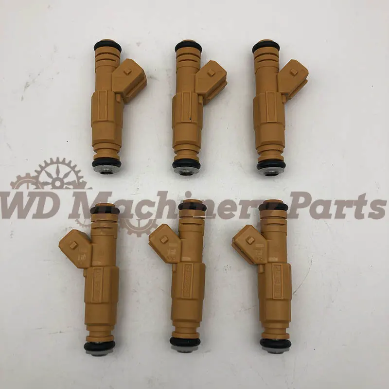 6Pcs-OEM-Bosch-Fuel-Injectors-0280155746-for-96-98-Volvo-960-S90-V90-2 ...