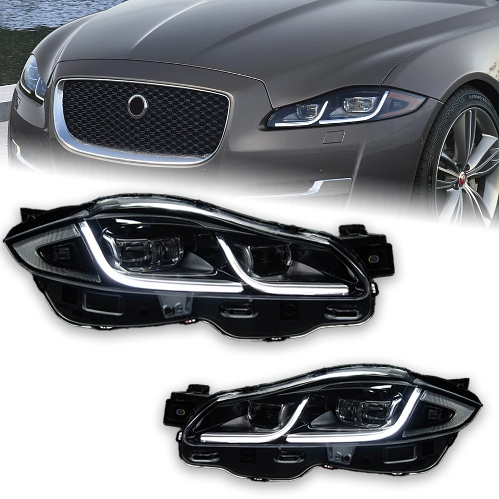 Car-Lights-for-Jaguar-XJ-XJL-2012-2019-LED-Auto-Headlight-Assembly ...