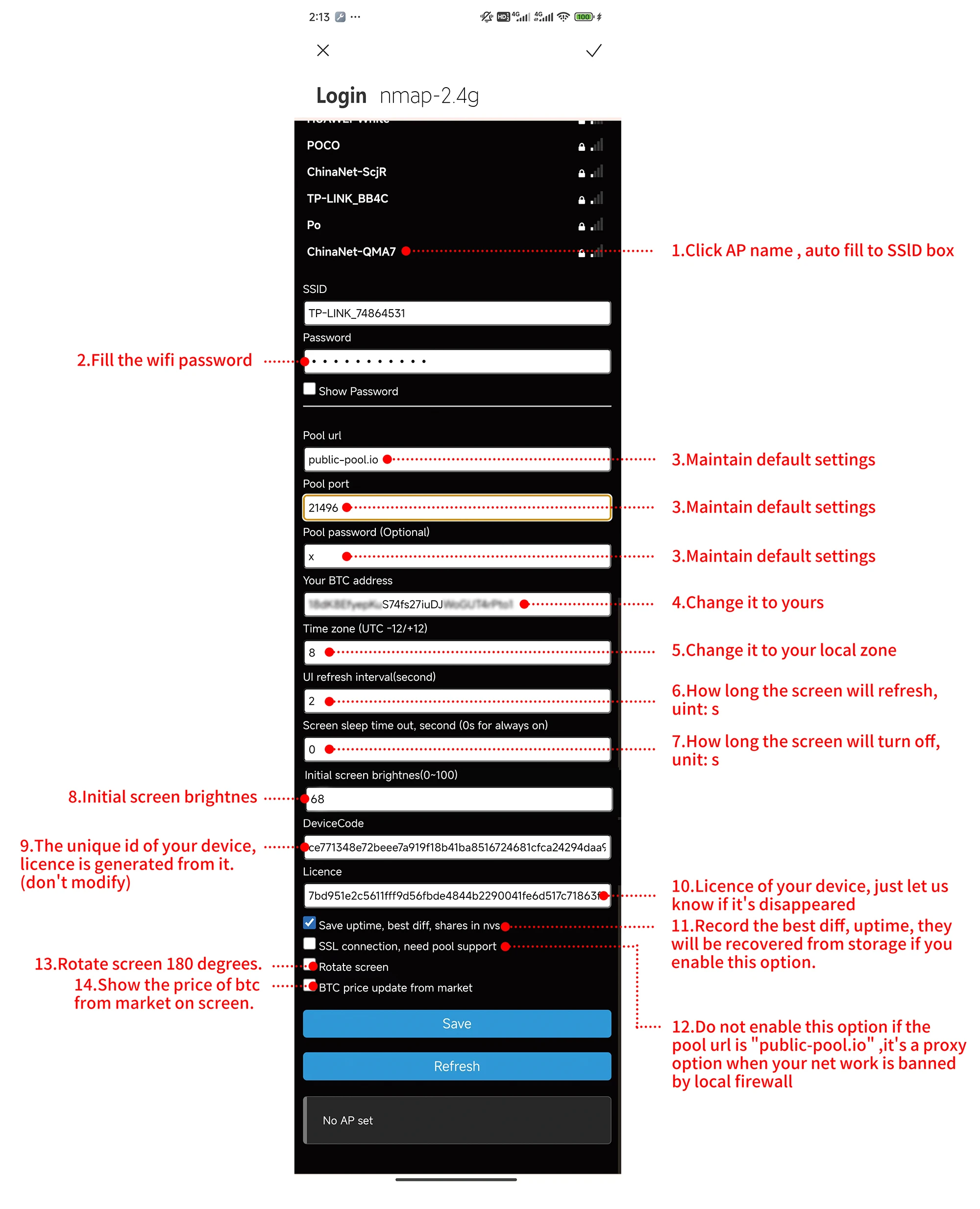 Сетевой контроллер NMMiner Nerd Miner v2 BTC Crypto Solo Lottery Solo Miner 307KH/s ESP32 Heltec ...