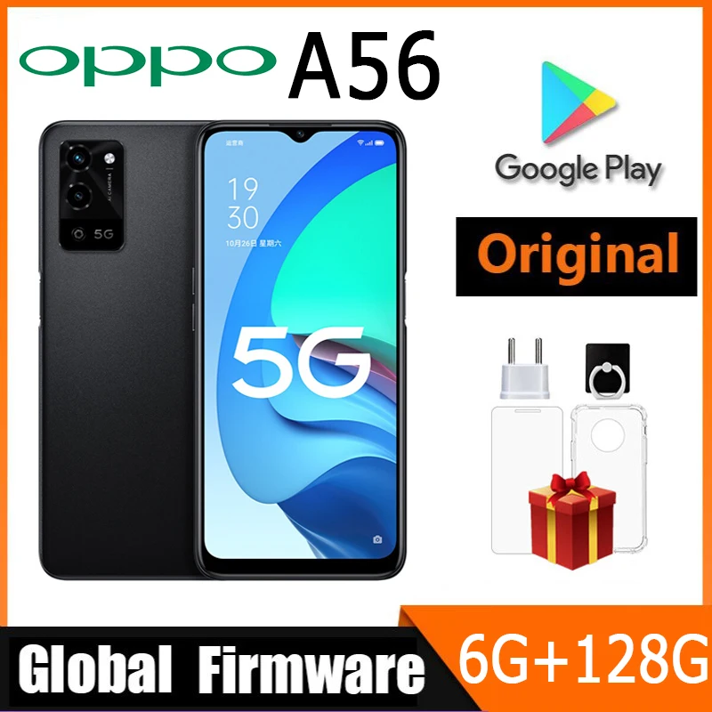 OPPO-A56-5G-Mobile-Phone-Global-firmware-6GB-RAM-128GB-ROM-Android-CPU ...