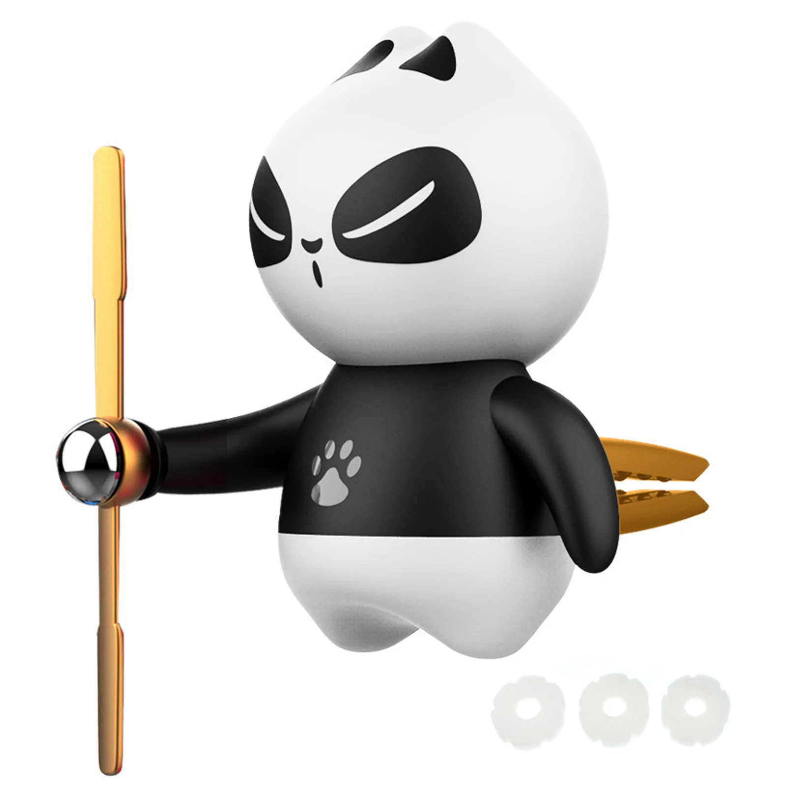 Car-Panda-Air-Freshener-Panda-Rotating-Propeller-Outlet-Fragrance ...