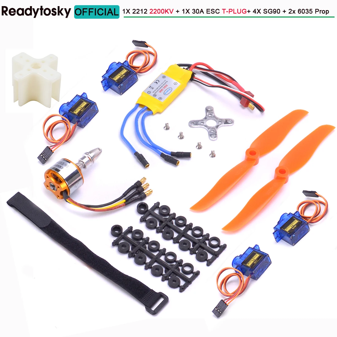 2212 Brushless Motor Set for RC Fixed Wing Plane Helicopter - RCSkyLite