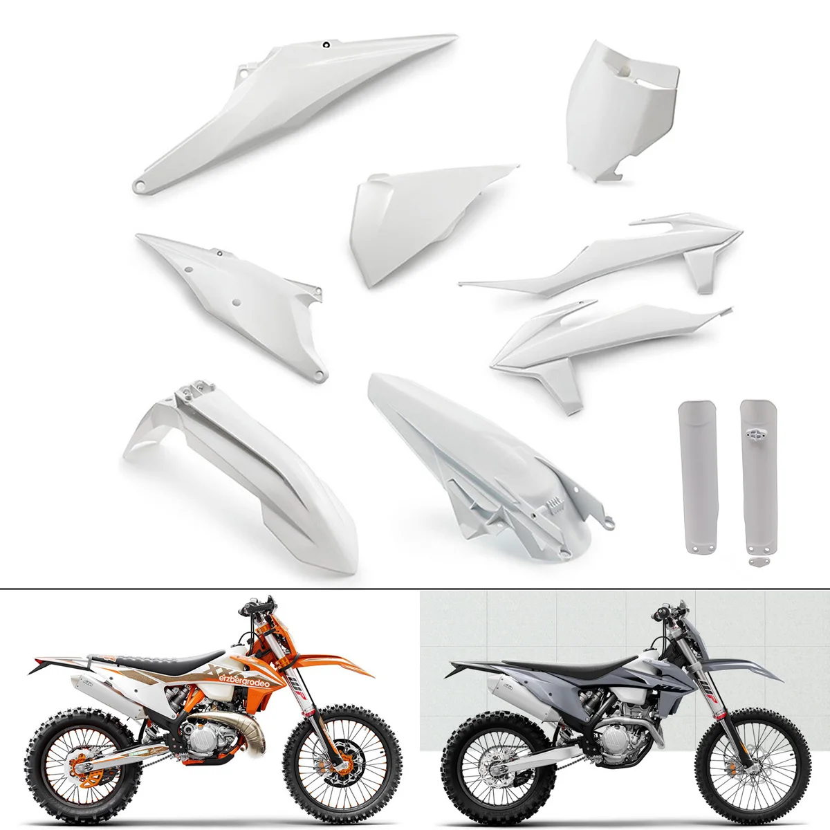 Plastics Fairing Body Kit Fenders Guard Cover For KTM SX SXF EXC EXCF ...
