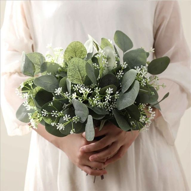 Seeded Eucalyptus Wedding Bouquet