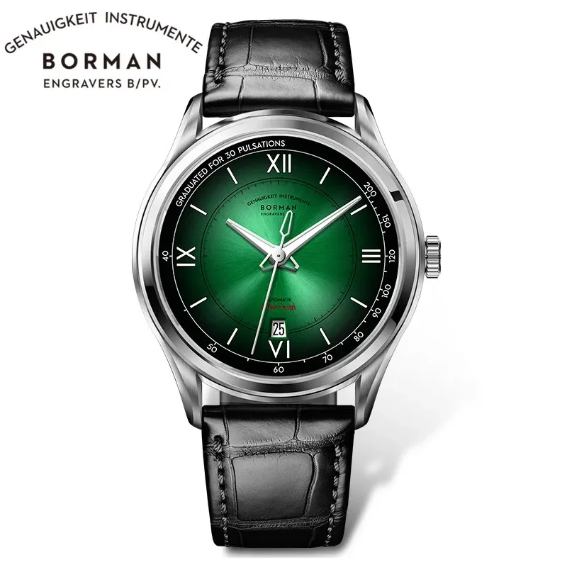 BORMAN BM3878 TOP Watch New 41.5 Luxury Men Automatic Mechanical Men's ...