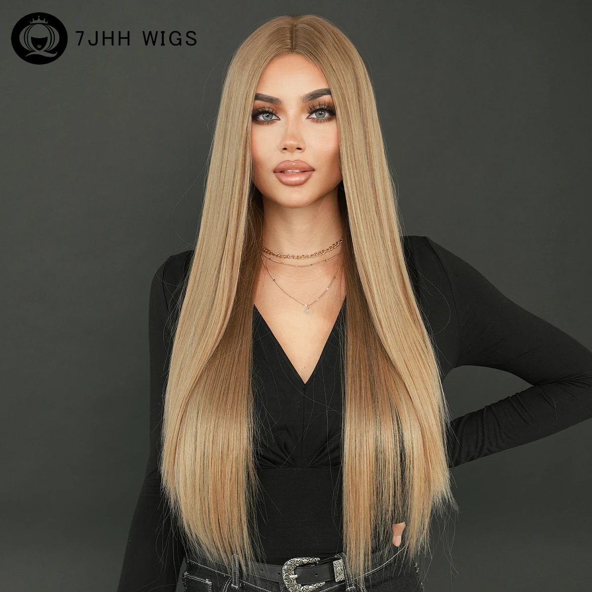 7JHH-WIGS-Blonde-Wig-Synthetic-Long-Straight-Blonde-Wig-for-Women-Daily ...