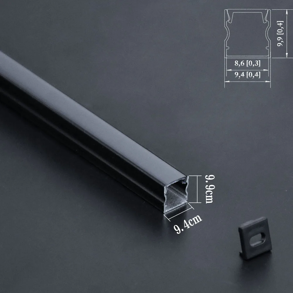 10-10mm-5pcs-0-5m-Premium-LED-Aluminum-Profile-Strip-Light-for-Embedded ...