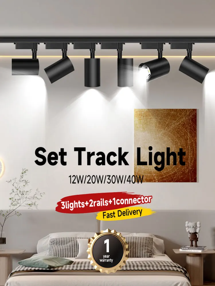 Track-Light-Home-appliance-Full-Set-Rail-Lighting-Fixture-for-Home ...