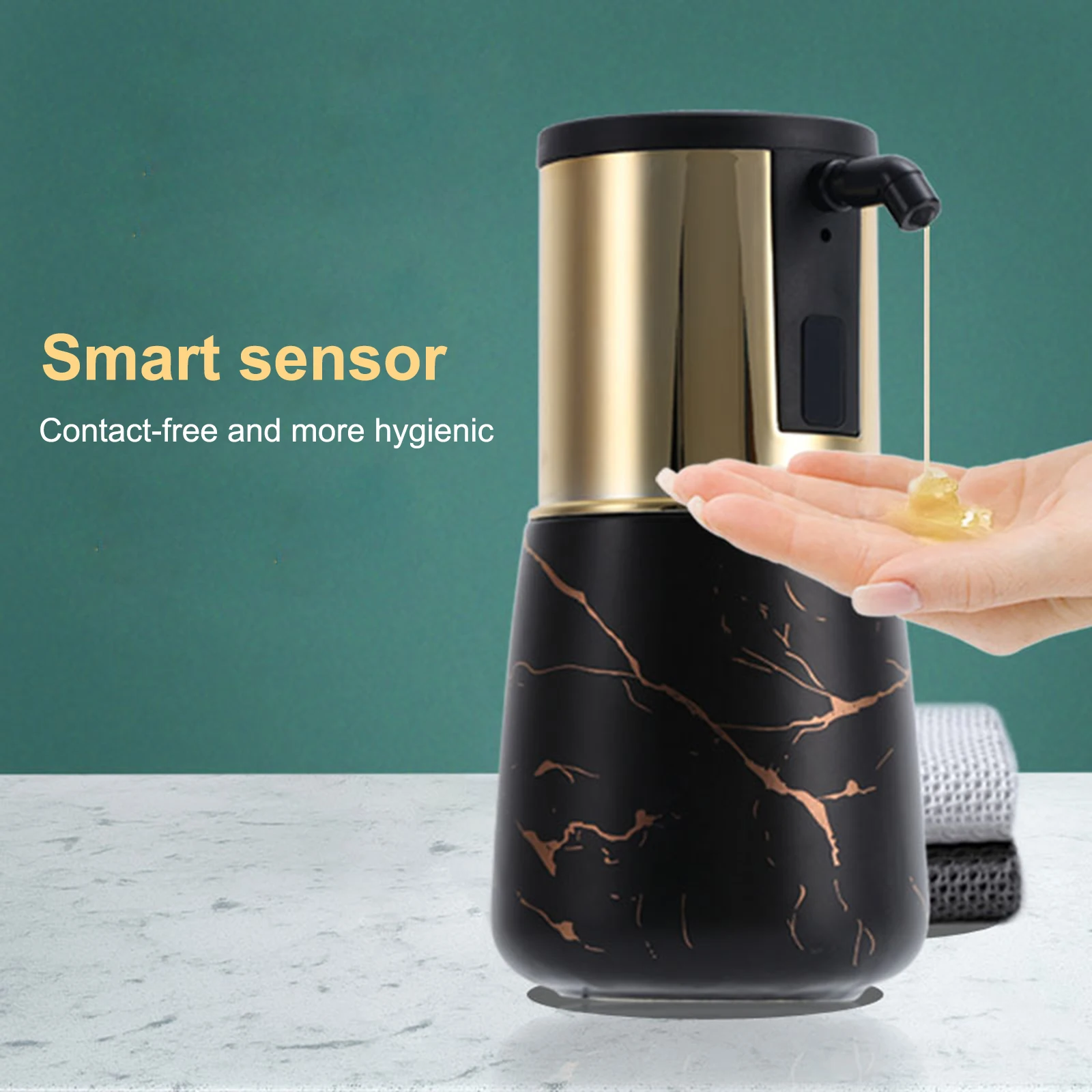 Touchless-Automatic-Sensor-Soap-Dispenser-Rechargeable-Smart-Infrared ...