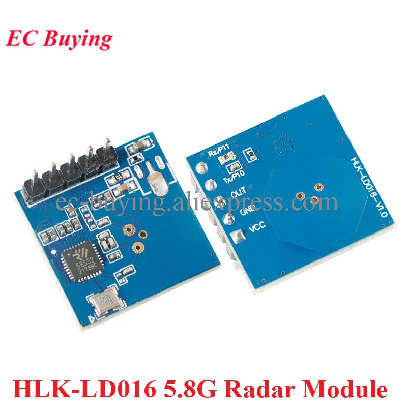 HLK LD016 5.8G Radar Module for Human Body Move Object Detection Sensor ...