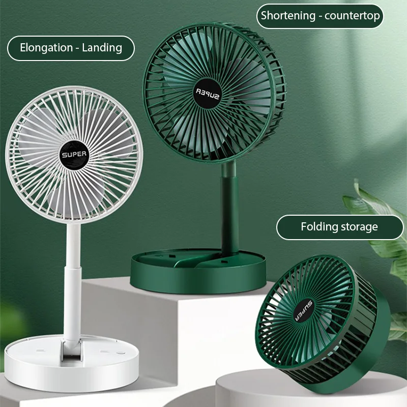 Desktop-Foldable-Small-Fan-Mini-Portable-USB-Charging-Air-Cooler-Low ...