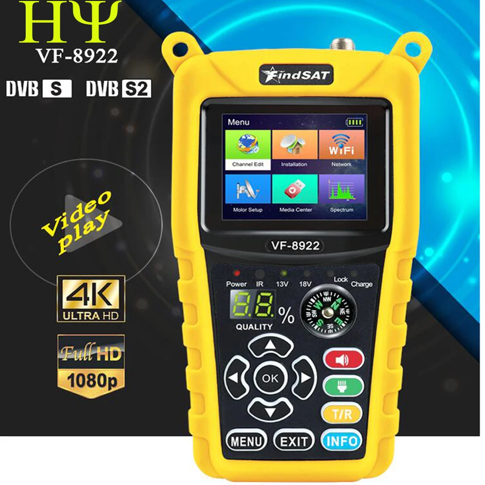 Findsat-VF-8922-Satellite-Finder-Meter-DVB-S-DVB-S2-MPEG2-MPEG4-TV ...